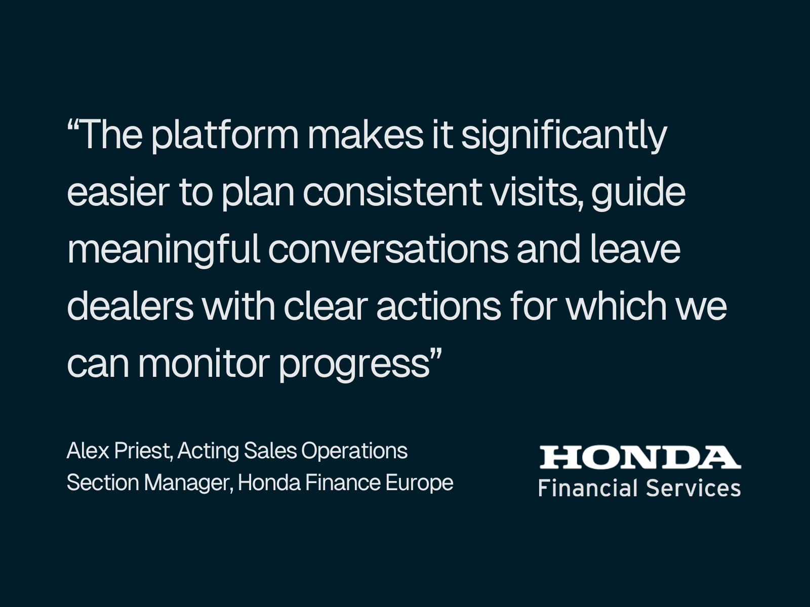 Honda Finance Europe appoints Loop to optimise dealer visits and audit ...
